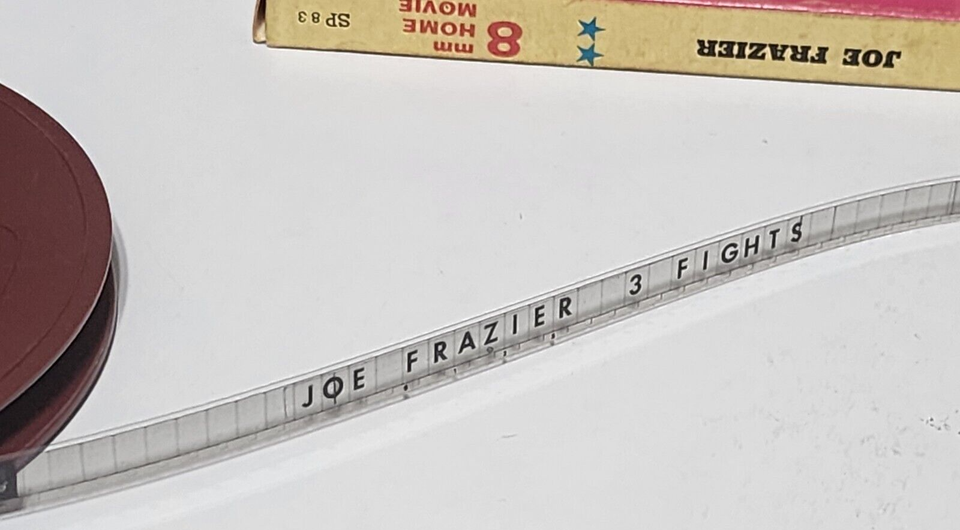 Joe Frazier 3 Great Fights Vintage Columbia 8MM Home Movie Boxing Film ...