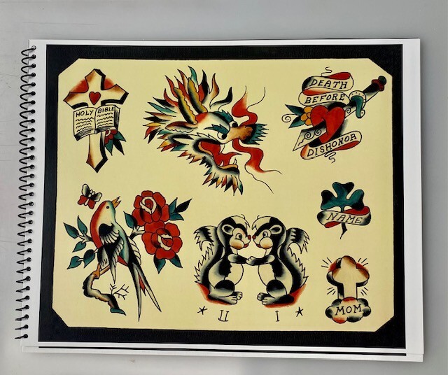 VINTAGE AMERICAN FLASH ART BOOK BINDING TRADITIONAL COL. WILLIAM TODD ...