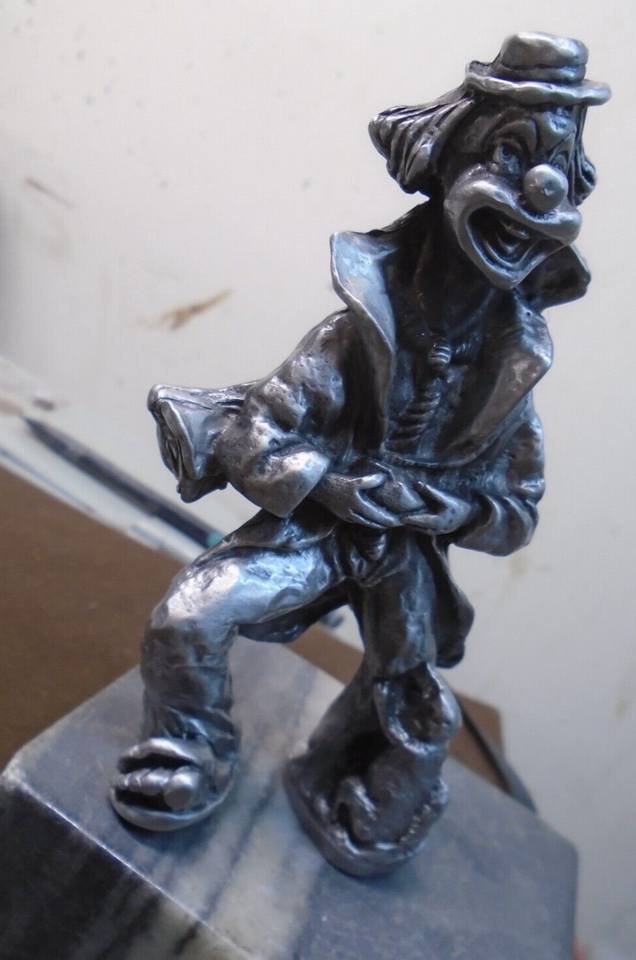 clown circus jester joker buffoon ratrod hotrod car hood ornament | eBay