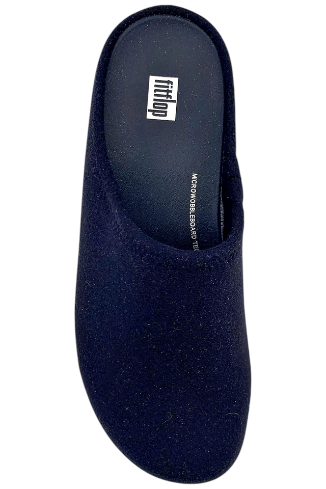 FitFlop Women's Shuv Felt Clog Navy | eBay