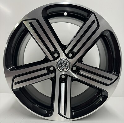 Genuine OEM Volkswagen Golf R GTI Cadiz 18" Alloy Wheel 5G0601025DQ | eBay