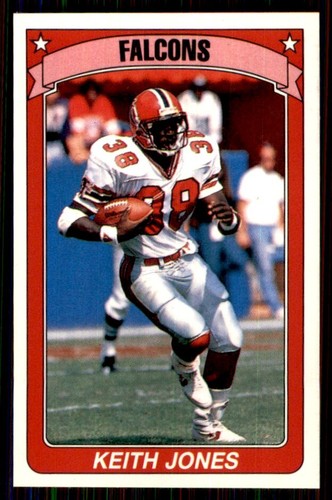 1990 Panini Stickers Football Keith Jones Atlanta Falcons #214 | eBay