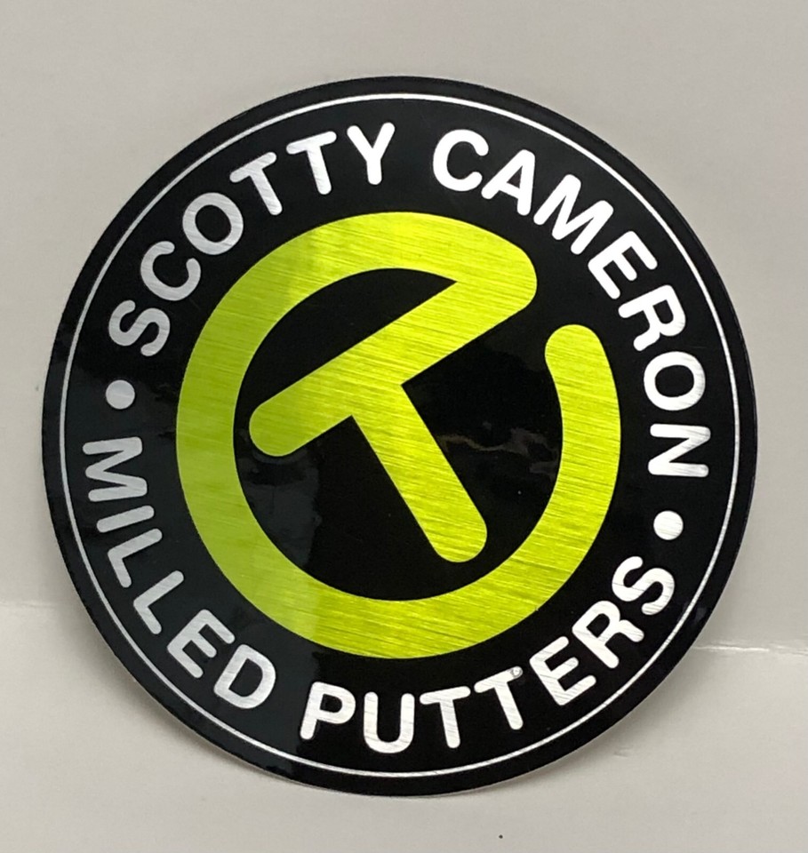 BRAND NEW SCOTTY CAMERON CUSTOM SHOP 2020 LIME CIRCLE T LARGE STICKER ...