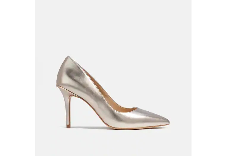 Coach Wiley Pump Champagne Size 10 | eBay