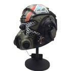 1X Titanfall 2 Jack Cooper Game Helmet Resin Cosplay LED Glow Eyes Mask ...