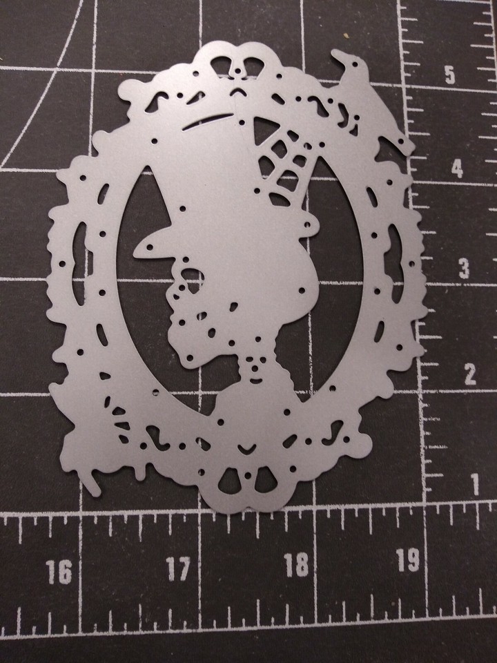 Universal Die Cut Tool Thin Metal Emboss Halloween Poe Raven Zombie ...