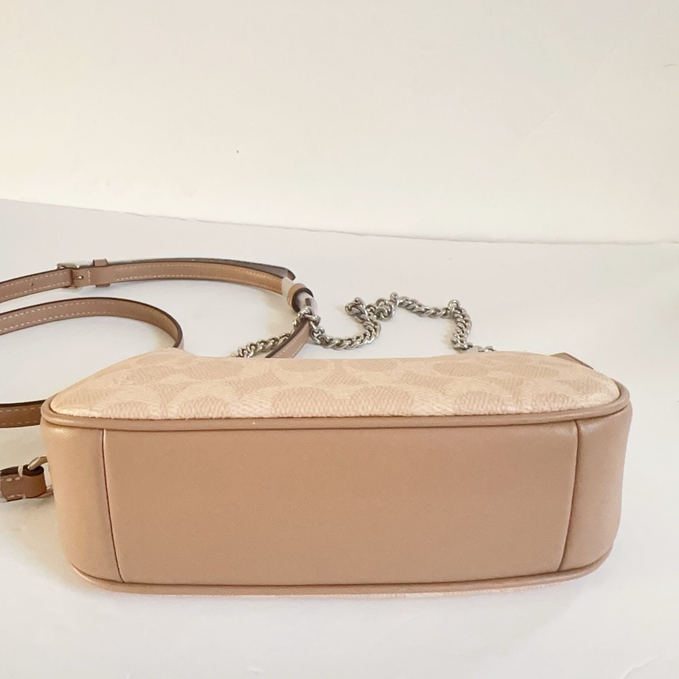 NWT coach Teri Mini Crossbody Bag In Signature Canvas cw323 | eBay