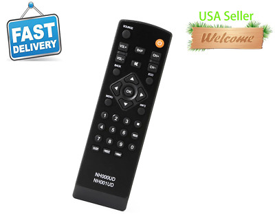 NH000UD Replace Remote for Emerson Sylvania TV NH001UD NH000UD-GEN ...