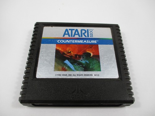 COUNTERMEASURE Atari 5200 Video Game Cartridge Authentic + Inlay! | eBay