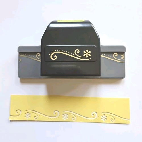 FLORAL FLOURISH BORDER EK Success Paper Shaper Punch Floral Daisy ...