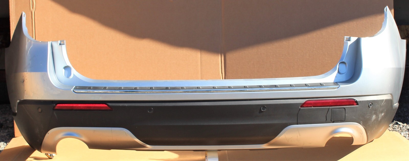 2020-22 FORD EXPLORER Rear Bumper Assembly W/PARK ASSIST-OEM-SILVER | eBay