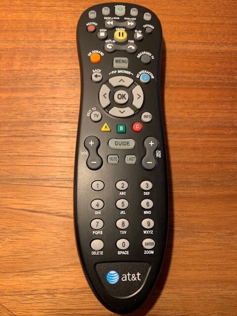 AT&T U-Verse Remote Control S10-S2, EXCELLENT! | eBay