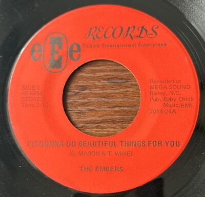 Obscure Label -The Embers-“I'm Gonna Do Beautiful Things For You” (eEe ...