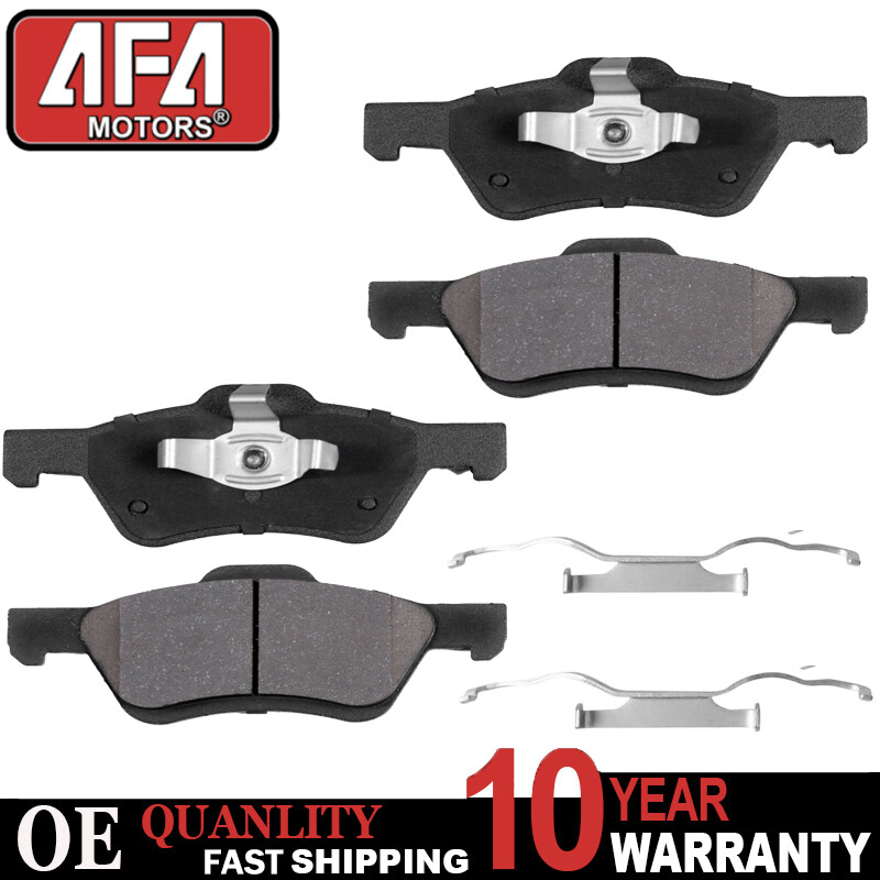 4PCS Front Ceramic Disc Brake Pads D1047 For 2008-2010 Ford Escape ...