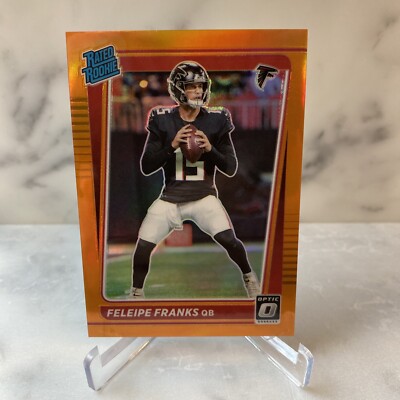 2021 Donruss Optic FELEIPE FRANKS ORANGE Prizm # /199 Rated Rookie RC ...