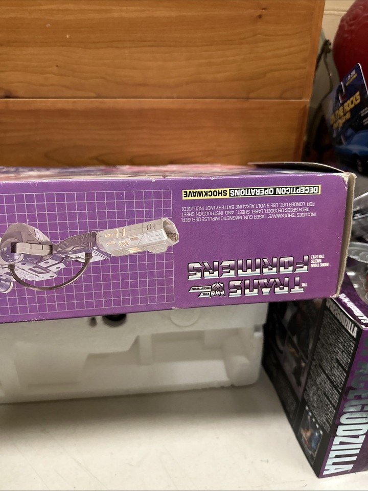 transformers g1 original vintage gray shockwave galactic man radio ...