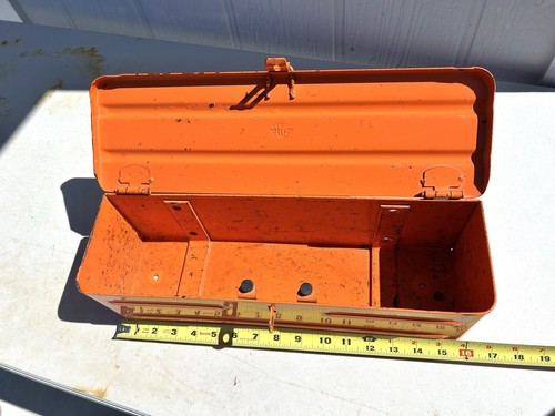 Tractor Tool Box (Used) Kubota / Kioti Orange | eBay