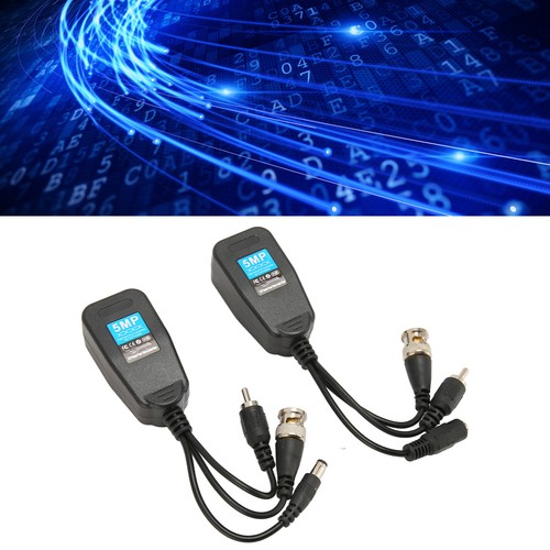 4K CVI TVI AHD Video Balun BNC Passive Video Balun Transceiver Video ...