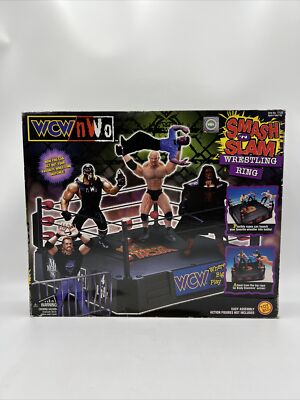 Vtg WCW/NWO Smash 'N Slam Wrestling Ring New Sealed | eBay