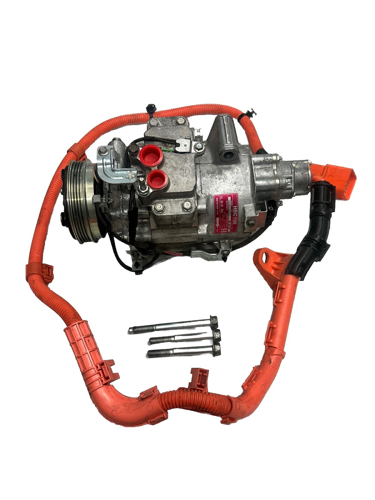 2012-2015 Honda Civic 2013-2014 Acura ILX Hybrid A/C Compressor W ...