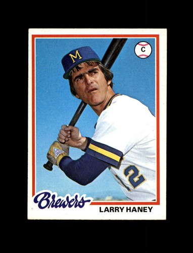 1978 Topps Baseball #391 Larry Haney (Brewers) NM-MT | eBay