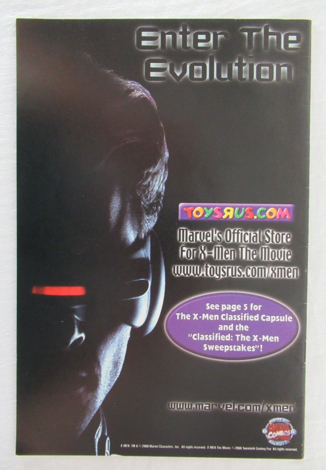 X-Men Movie Premiere Prequel #1 Toys R Us Exclusive Edition Marvel ...