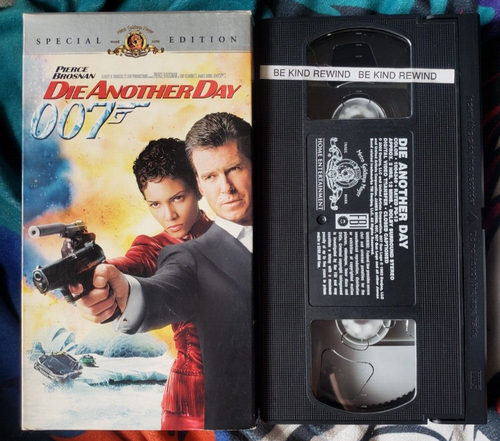 Die Another Day (2002) VHS, 2003 MGM Home Entertainment Special Edition ...