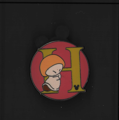 Wdw Hidden Mickey Series Iii Alphabet Hop H Disney Pin 66587 | eBay