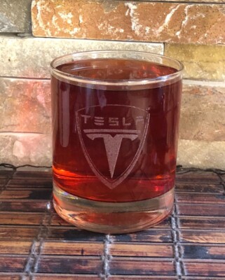 TESLA Collectible Whiskey Glass 8 Oz | eBay