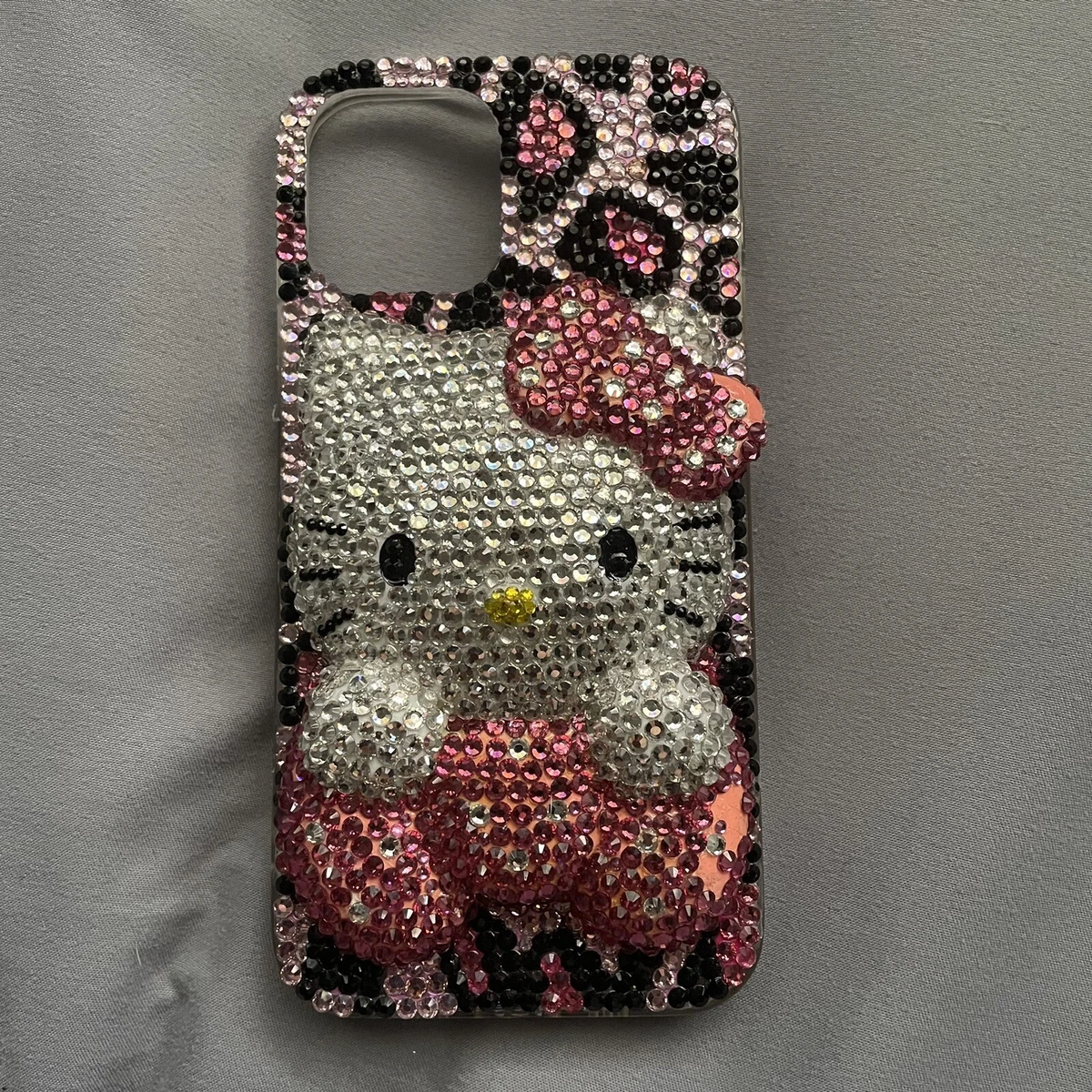 Hello Kitty Rhinestone Iphone Case
