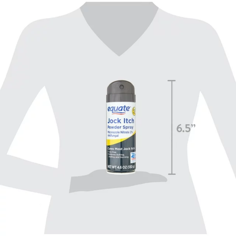 (4 PACK) Equate Jock Itch Relief Powder Spray Antifungal advance ...
