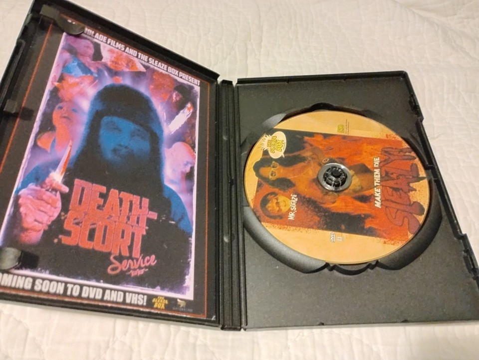 Signed 2014 Make them Die Sleazy ! DVD Horror Anthology Gore Erotic ...