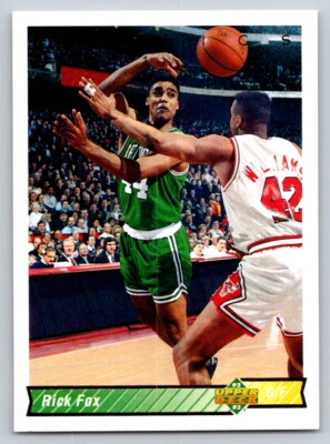 #232 Rick Fox Boston Celtics sports Upper Deck 1992 | eBay