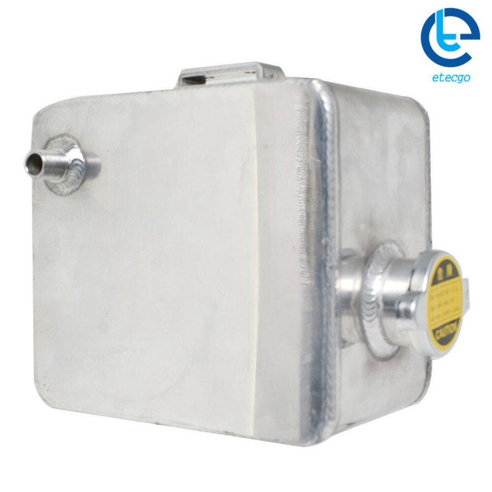 2.5L Aluminum Water Coolant Radiator Overflow Recovery Tank Universal ...
