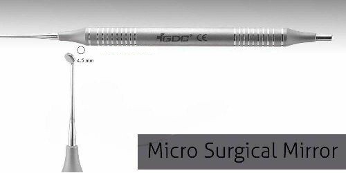 DENTAL Tools MICRO SURGICAL MIRRORS Round Mirror # Large # 4.5mm MMR ...
