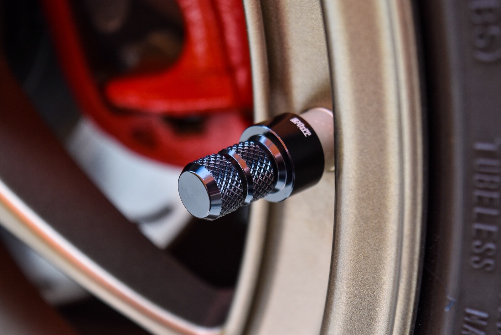 4 TRUE SPIKE BLACK ALUMINUM TPMS WHEEL RIM AIR VALVE STEM COVER CAP FOR ...