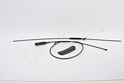Genuine BMW E65 E66 E67 Hood Release Handle with 3 Cables OEM ...