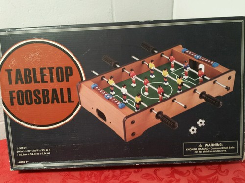 Tabletop Foosball Game- New In Open Box | eBay