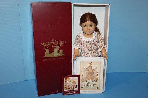 Pleasant Company Felicity American Girl Doll & Book Original Box | eBay