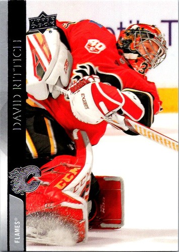 2020-21 Upper Deck David Rittich #30 Calgary Flames | eBay