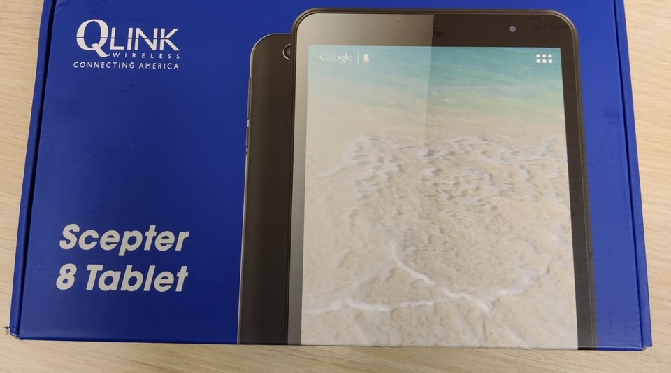 Q LINK - Scepter 8 Tablet, Android, 2GB Ram, 16GB Rom, 8inch Display ...