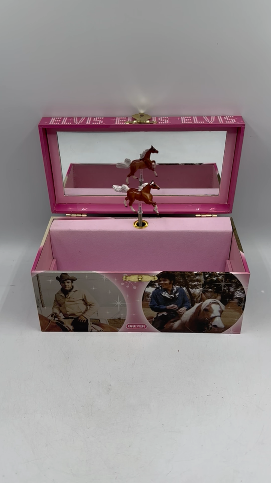 Breyer Elvis Music Box Collection Elvis Presley and His Horses Musical ...