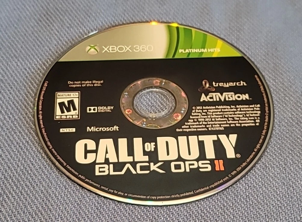 Black Ops 2 Disc