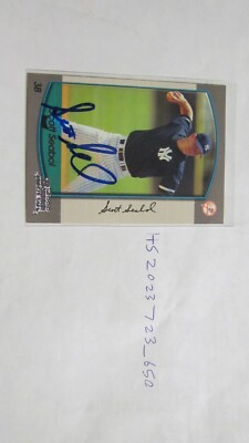 2000 Bowman Scott Seabol signed baseball card | eBay