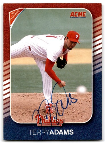 2002 Nabisco / Acme Philadelphia Phillies Signed Terry Adams | eBay