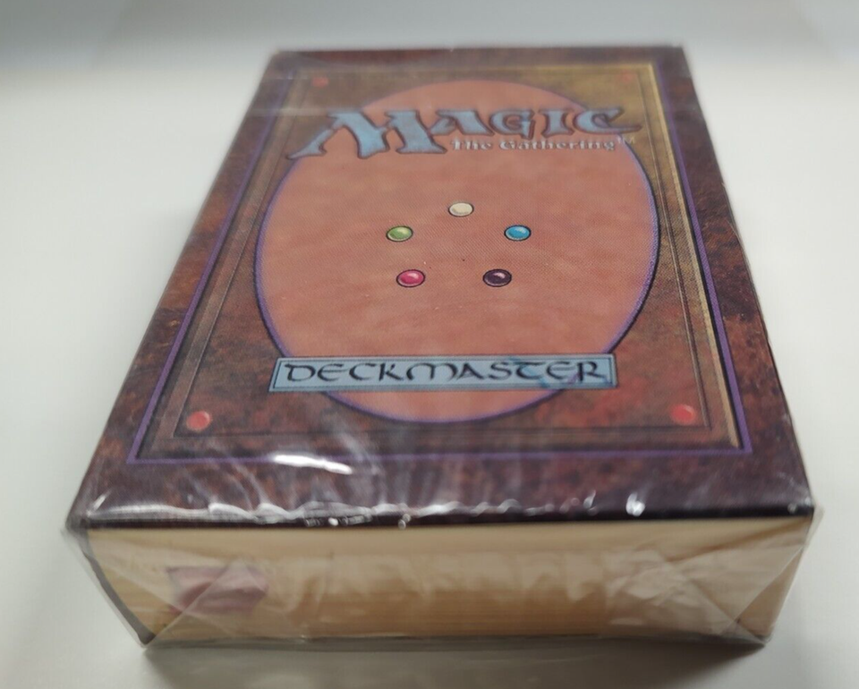 MAGIC THE GATHERING MTG EMPTY ALPHA STARTER DECK BOX WITH RULEBOOK NM U.S 005 | eBay