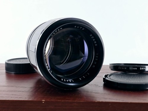 🌸[Near MINT] Sears Auto 135mm F2.8 MF Lens for M42 Screw Mount From ...