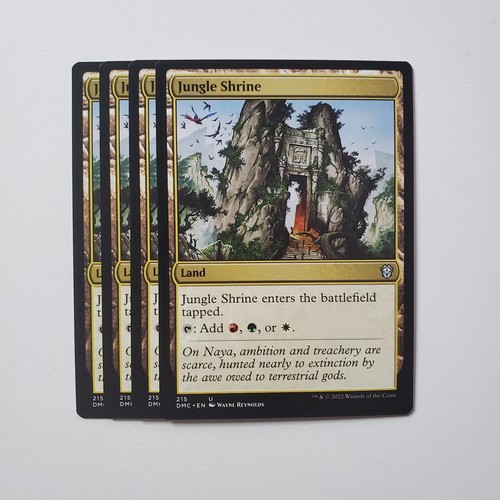 MTG Magic 4x Jungle Shrine Commander NM | eBay