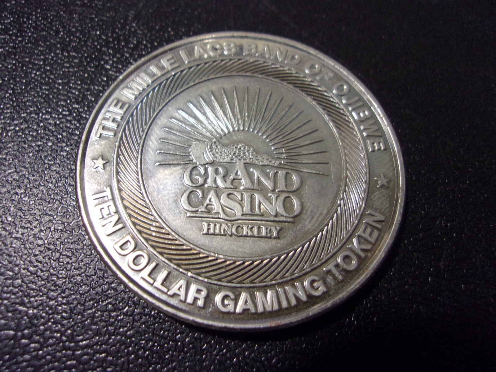 GRAND CASINO 2007 $10 TEN DOLLAR GAMING COIN/TOKEN - Mille Lacs ...