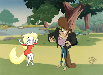 Animaniacs-Minerva Mink+Friends Cousin- Original Production Cel-Meet ...